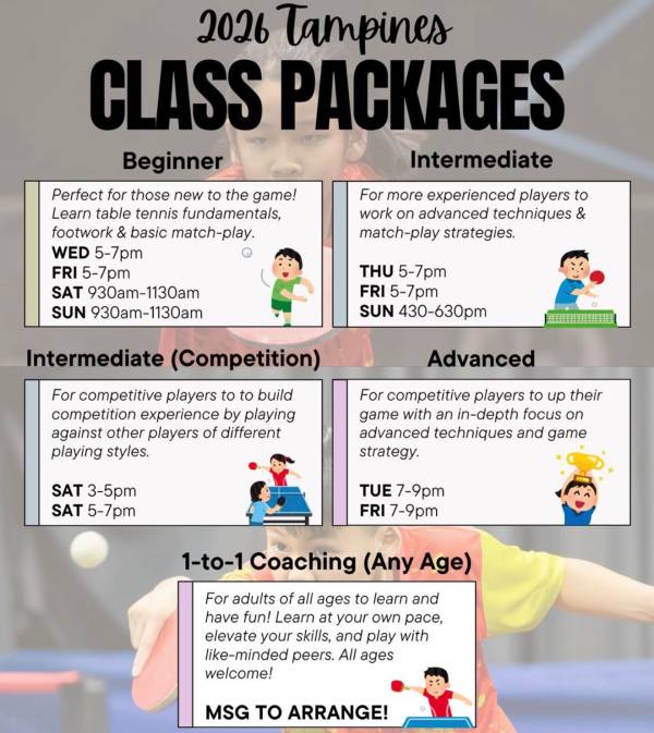 ALPS Table Tennis – Train To Dominate